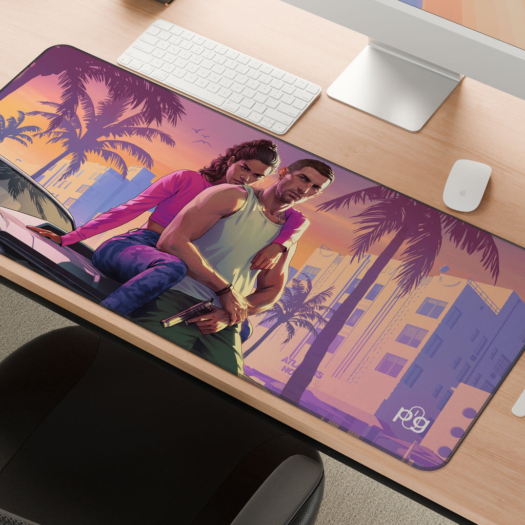 Jason And Lucia GTA - XXL and XXXXL Mouse Pad - PixelGears – PIXEL GEARS